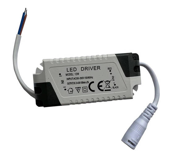 Лед драйвер 12W ( 7-14W ) 85-265V 36-63V 280-300mA для світильника ...