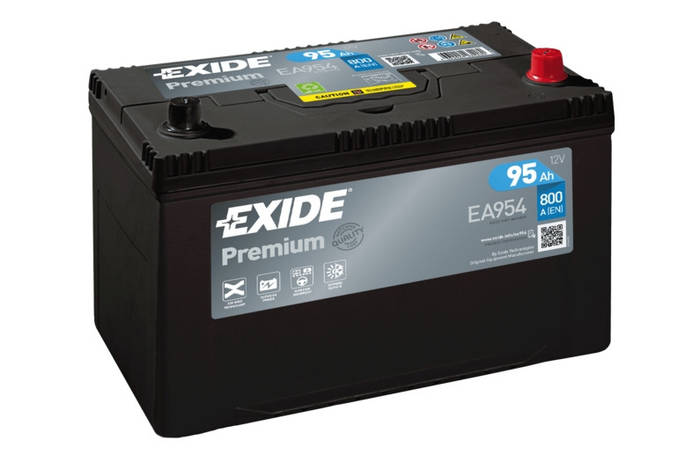 Купити Акумулятор 95Ah-12v Exide PREMIUM (302х171х222), R, EN800 Азія ...