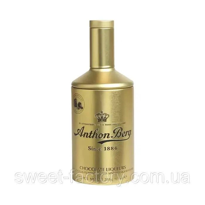 Купить Конфеты Anthon Berg Gold Bottle Gift Tin of Chocolate Liquour ...