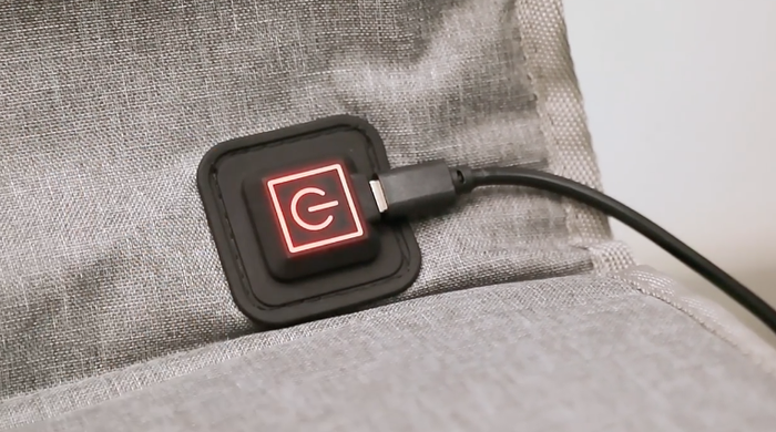 Электрическая грелка USB для спины на стул 43х43см грелка обогреватель ...