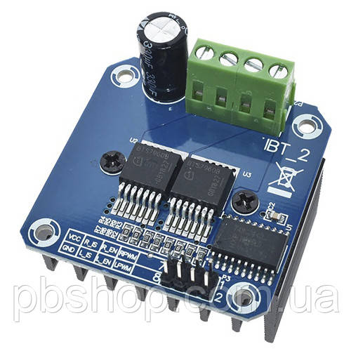 Драйвер Шагового Двигателя BTS7960, до 43А, Arduino — Купить Недорого ...