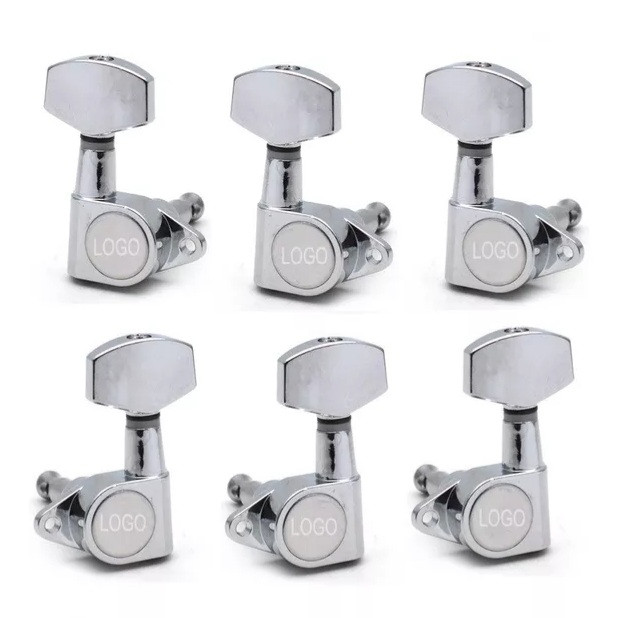 Колки Fender для электрогитары и акустической гитары 3L+3R хромовые ...