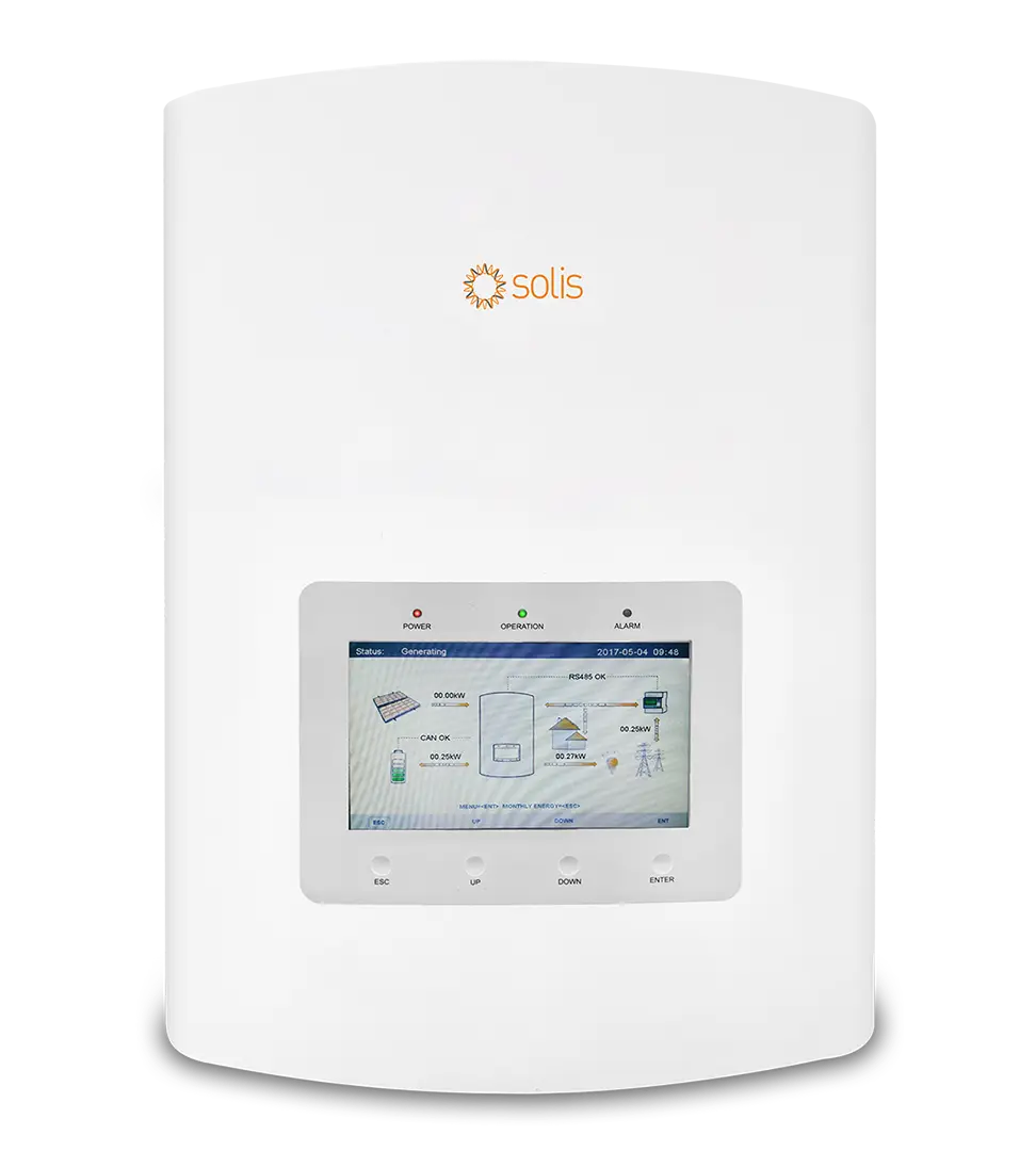 Гибридный инвертор Solis S5-EH1P 6K-L для однофазной солнечной станции ...