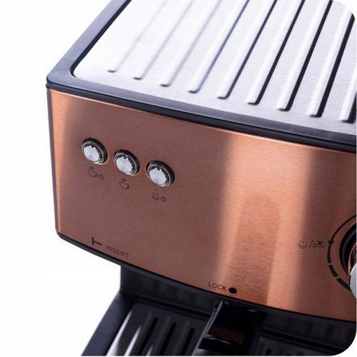 Купить Кофемашина для дома с капучинатором Adler AD 4404 сopper, цена ...