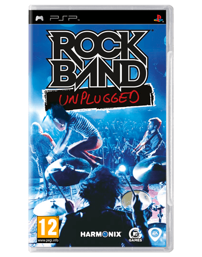 Игра Sony PlayStation Portable Rock Band Unplugged Английская Версия ...