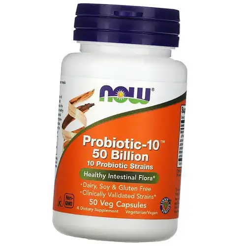 Пробіотик NOW Probiotic-10 25 Billion - 50 веган капс (ID#1720669277 ...