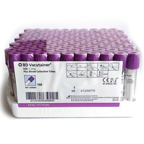 Купить Пробірки вакуумні BD Vacutainer® Plus 4 мл, 13х75 мм, К3 ЕДТА ...