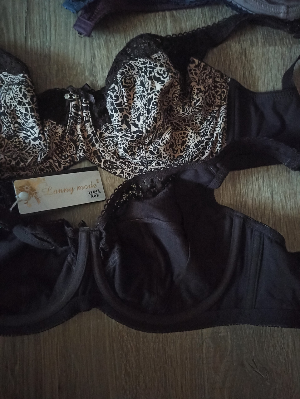 Купить Бюстгальтер Lanny mode 11848 коричневый 80F мягкая чашка, цена ...