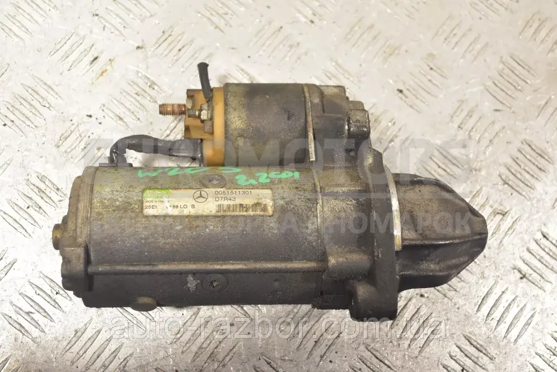Стартер Mercedes Sprinter 2.2cdi (901/905) 1995-2006 A0051511301 237191 ...