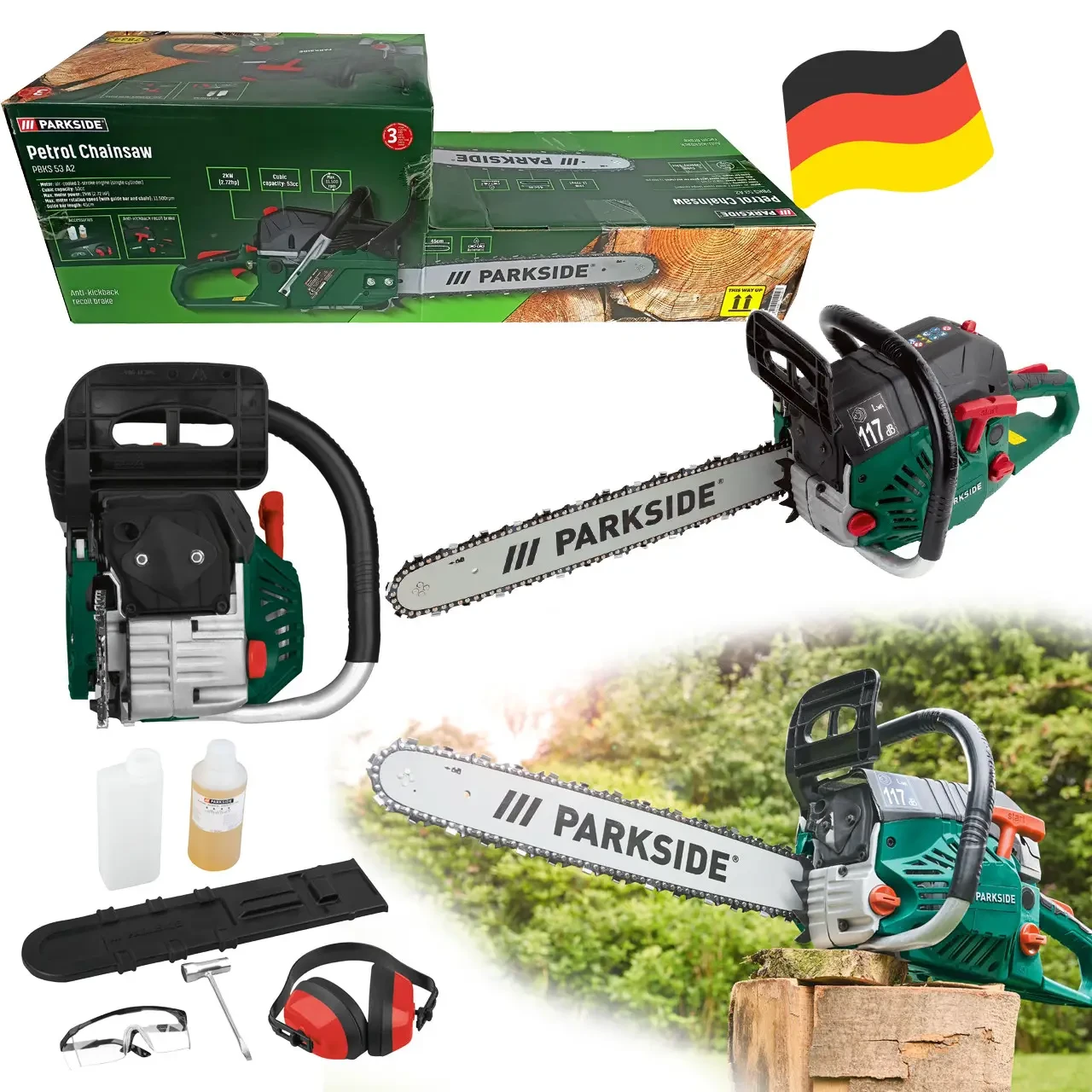 The Most Powerful Chain Saw From Parkside PBKS 53 A1 With A, 57% OFF