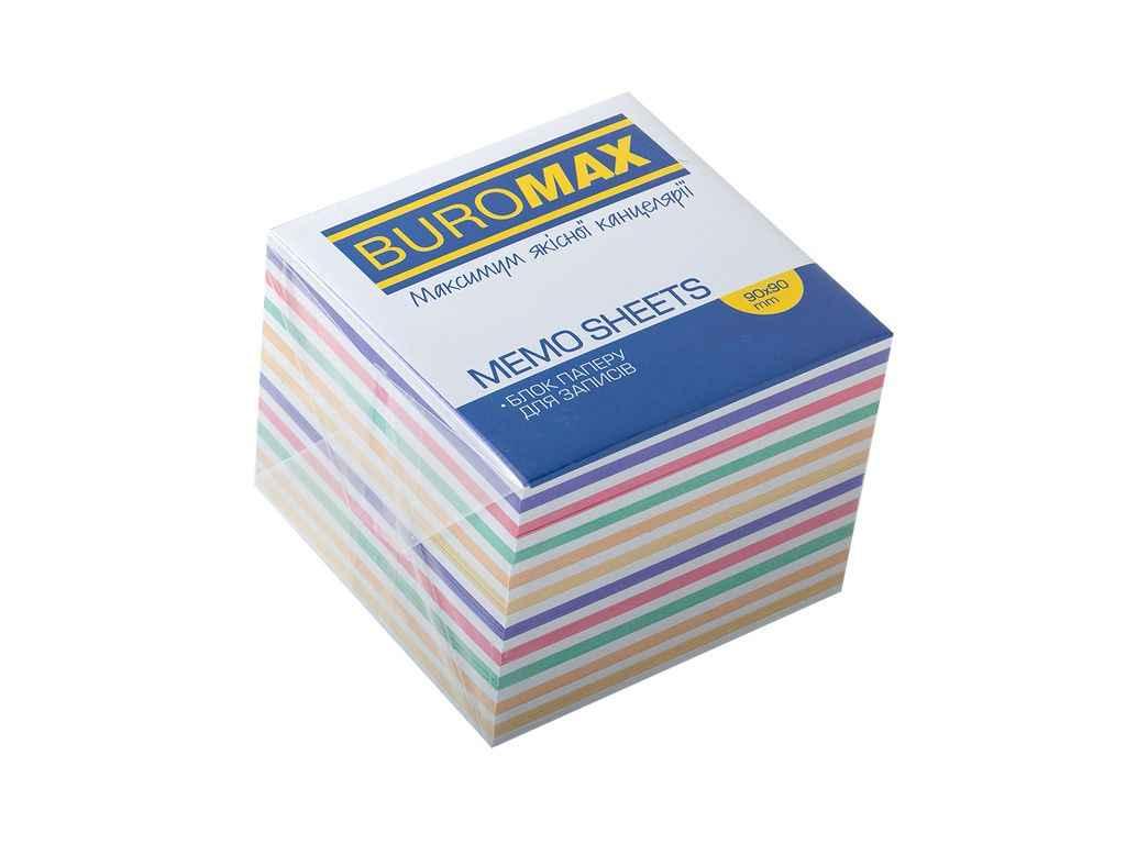 Блок Бумаги для Заметок Зебра 90х90х70мм., не Сост. BM.2269 ТМ BUROMAX ...
