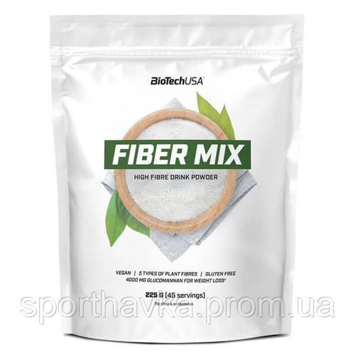 Fiber Mix Drink Powder Biotech USA (225 грамм), цена 570 грн — Prom.ua ...