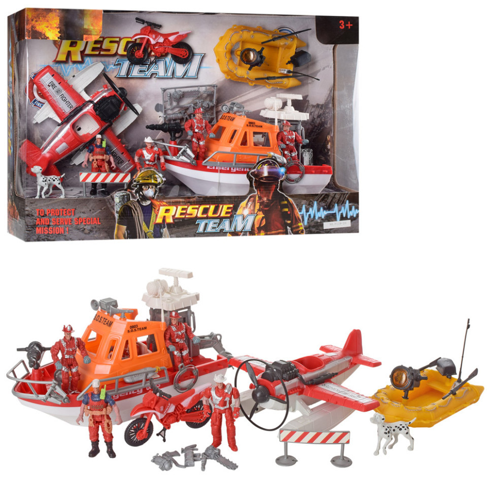 Игровой Набор "Спасатели" Bambi F119-20 56х37 — Купить Недорого на Bigl ...