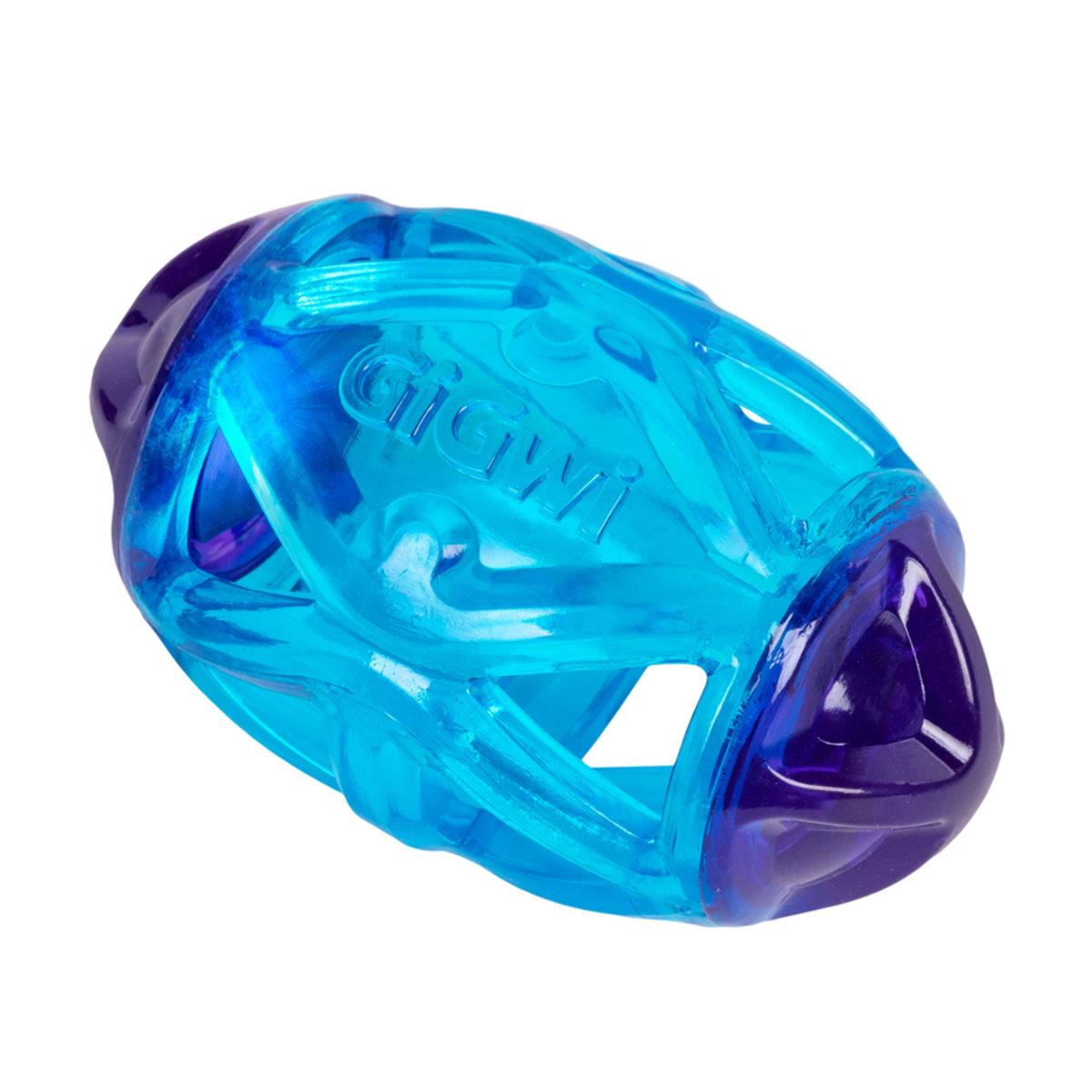 Игрушка для Собак GiGwi Регби Мяч Светящийся Edge Flash 15 См Голубой ...