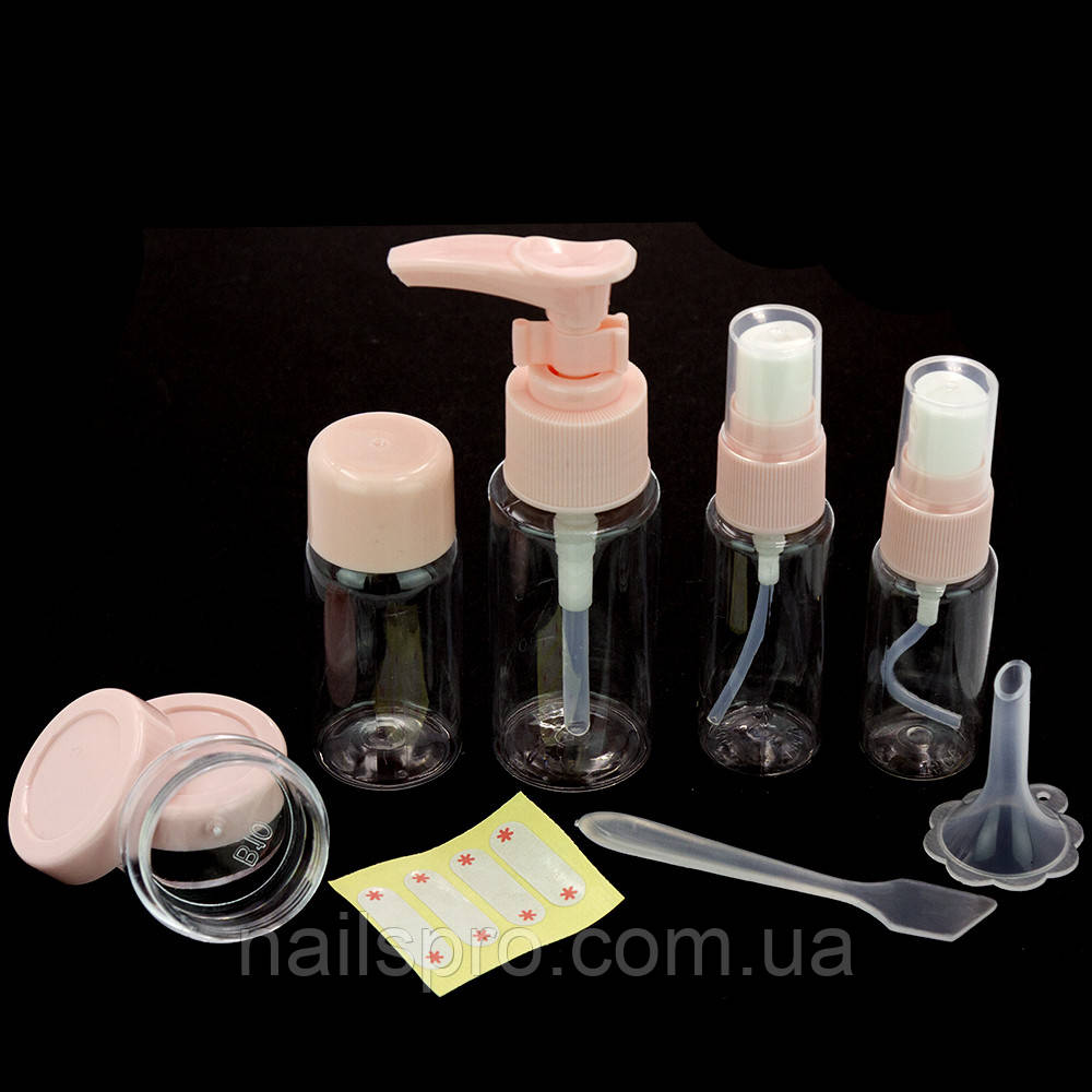 Дорожній набір ємностей для косметики Yuemei Travel Bottles 6в1 (ID ...