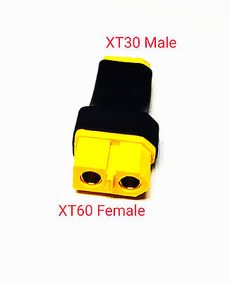 Amass XT90 male (Папа) + XT60 female (Мама) разъем переходник адаптер ...