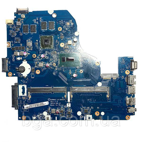 Материнская плата Acer Aspire E5-571G, V3-572G A5WAH LA-B991P Rev:1.0 ...