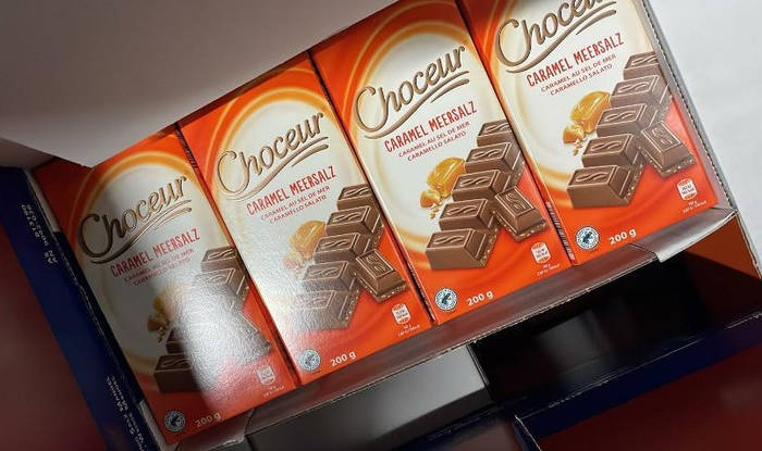Купить Шоколад Молочный Соленая Карамель Choceur Caramel Meersalz 200 г ...