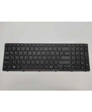 Клавіатура Sony (E15, E17, SVE15, SVE17) Rus, Black, Black Frame ...