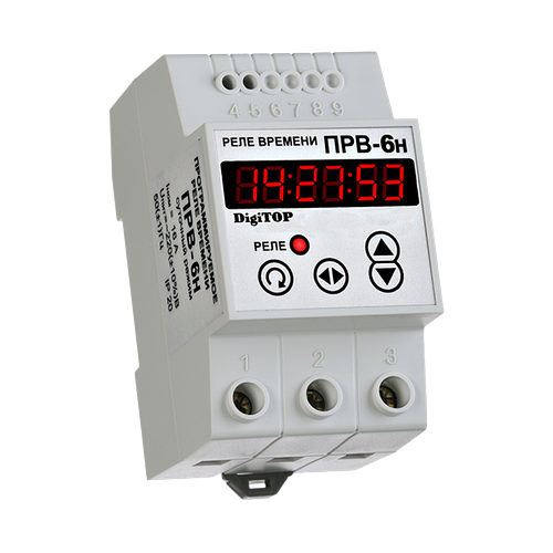 Купити Реле часу DigiTOP РВ-6Н, ціна 1177 ₴ - Prom.ua (ID# 1722546082)