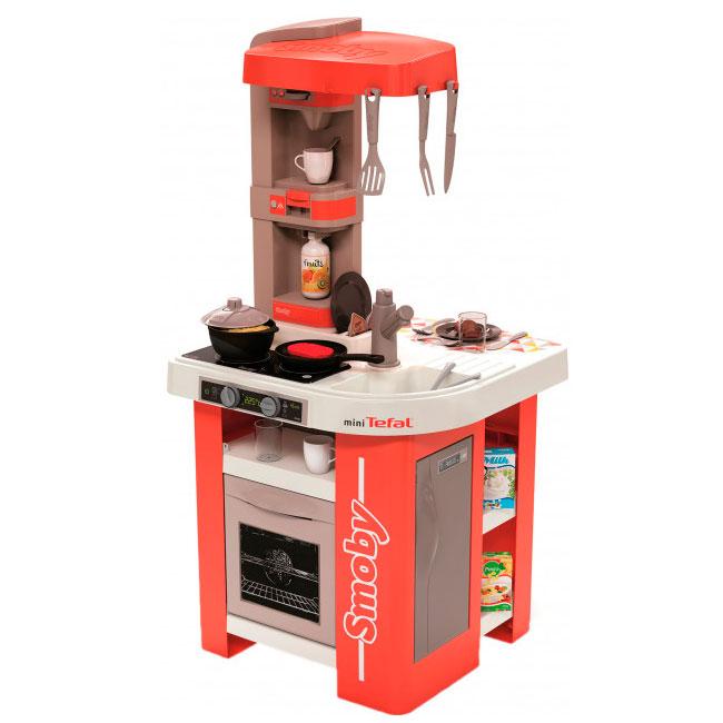 Детская Интерактивная Кухня Tefal Studio Kids Red Smoby OL30392 ...