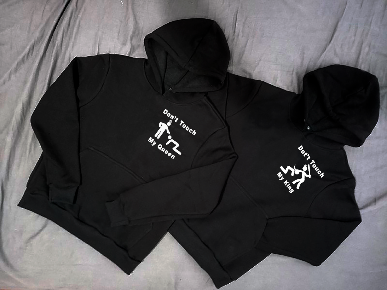 Парные Толстовки Худи для Влюбленных Без Флиса, Белый, M — Купить ...