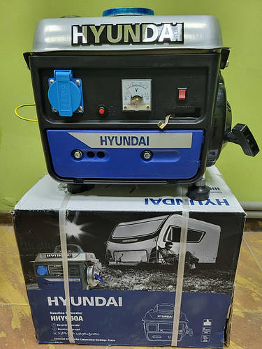 Генератор бензиновий Hyundai 0,8 кВт HHY 960A переносний із ручним ...