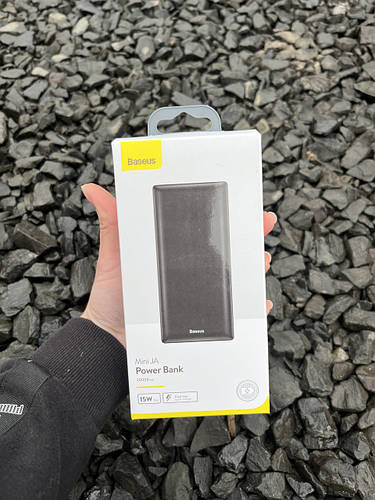 Зовнішній акумулятор Baseus Power Bank 30000mAh Mini JA Fast Charge 15W Black (PPJAN-C01), цена ...