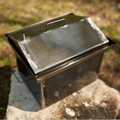 Коптильня Большая, с Гидрозатвором Двухъярусная, Толщ. 2мм — Купить ...