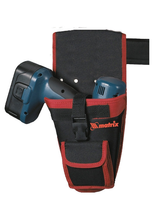 Кобура для Шуруповерта с Карманом для Бит и Сверл Matrix 90243 — Купить ...
