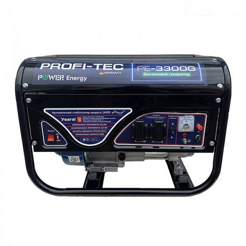 Генератор бензиновий PROFI-TEC PE-3300G/3.3 кВт., ціна 24000 грн — Prom.ua (ID#1723021647)