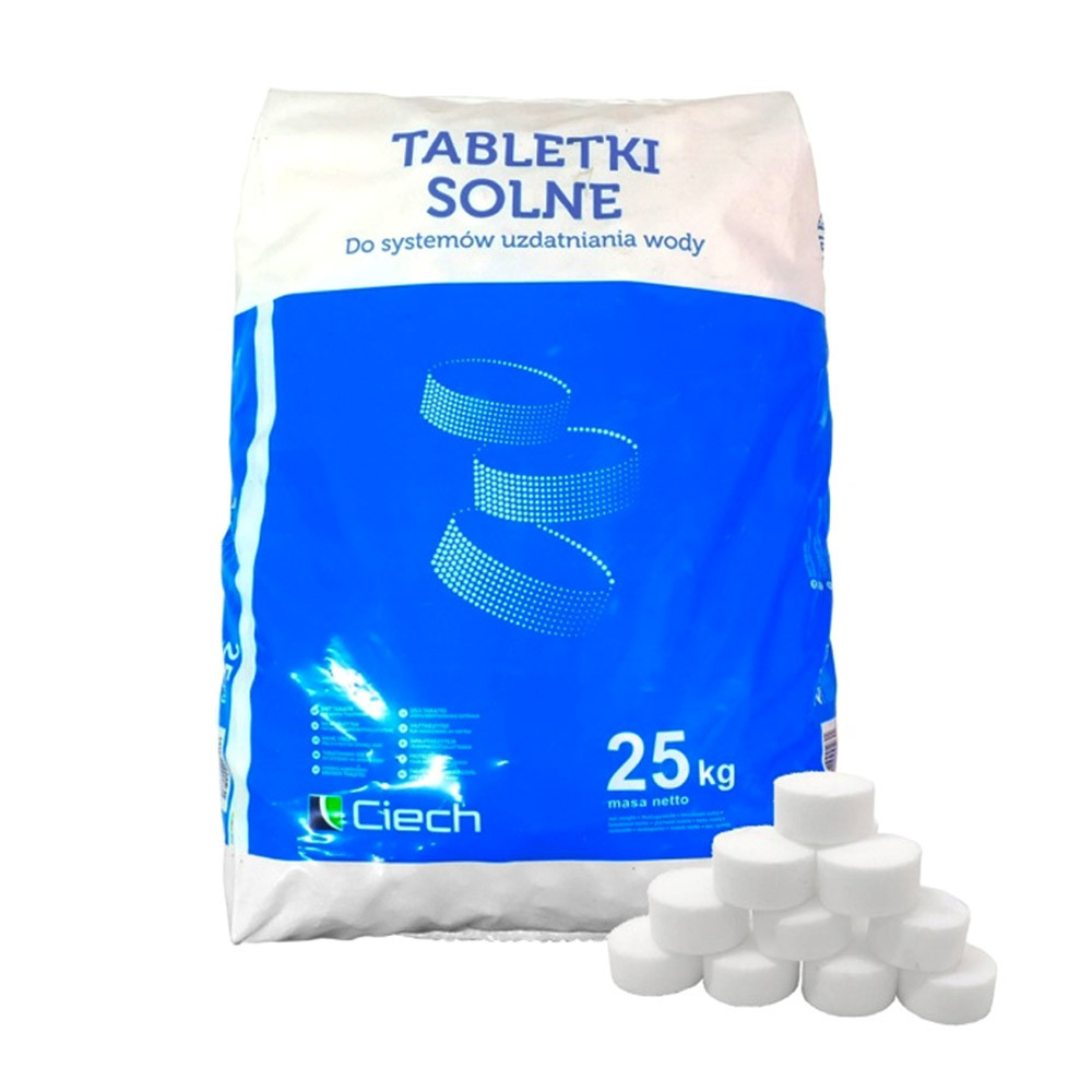 Соль таблетированная Ciech 25 кг (ID#1639201917), цена: 494 ₴, купить ...