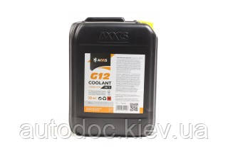 Антифриз YELLOW G12 Сoolant Ready-Mix -36°C (желтый) (Канистра 10кг ...