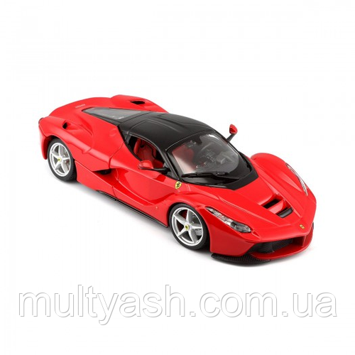Купить Автомодель - LAFERRARI (ассорти красный, белый, 1:24), цена 1055 ...