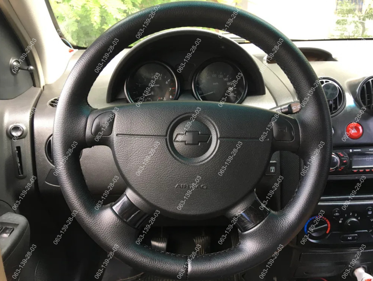 Купить Оплетка Чехол На Руль для Chevrolet Lacetti Aveo Daewoo Шевроле ...