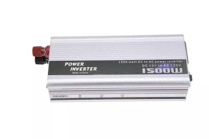 Купити Перетворювач напруги інвертор UKC AC/DC 12V-220V 1500W Power Inverter Silver, ціна 2980 ...