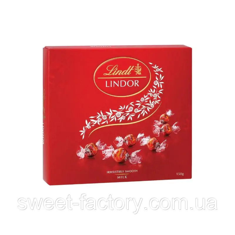 Конфеты Lindt Lindor Milk Chocolate 150 G — Купить Недорого на Bigl.ua ...