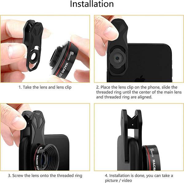 Купити Комплект Selvim 3 в 1 для об'єктива камери телефона, ціна 1000 ...