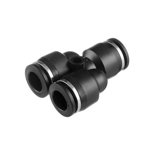 Купить Соединение цанговое Y-образное для полиуретановых и др. шлангов ...