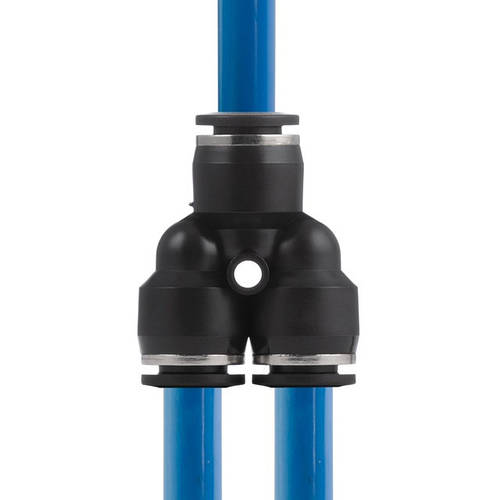 Купить Соединение цанговое Y-образное для полиуретановых и др. шлангов ...