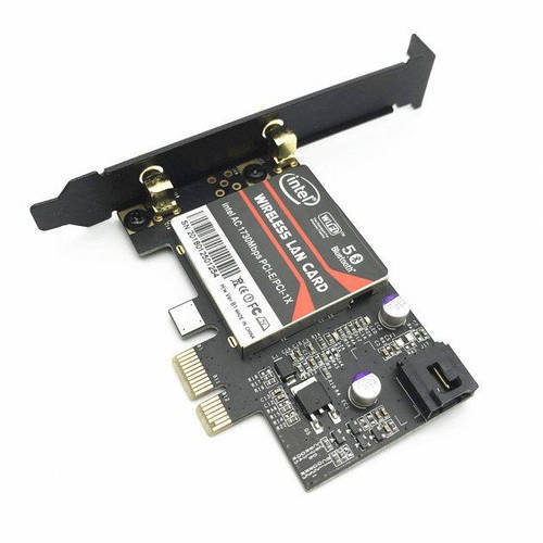 Купить Сетевая карта Wi-Fi Intel 8265AC 2.4/5G 867Mbps Bluetooth 4.2 ...