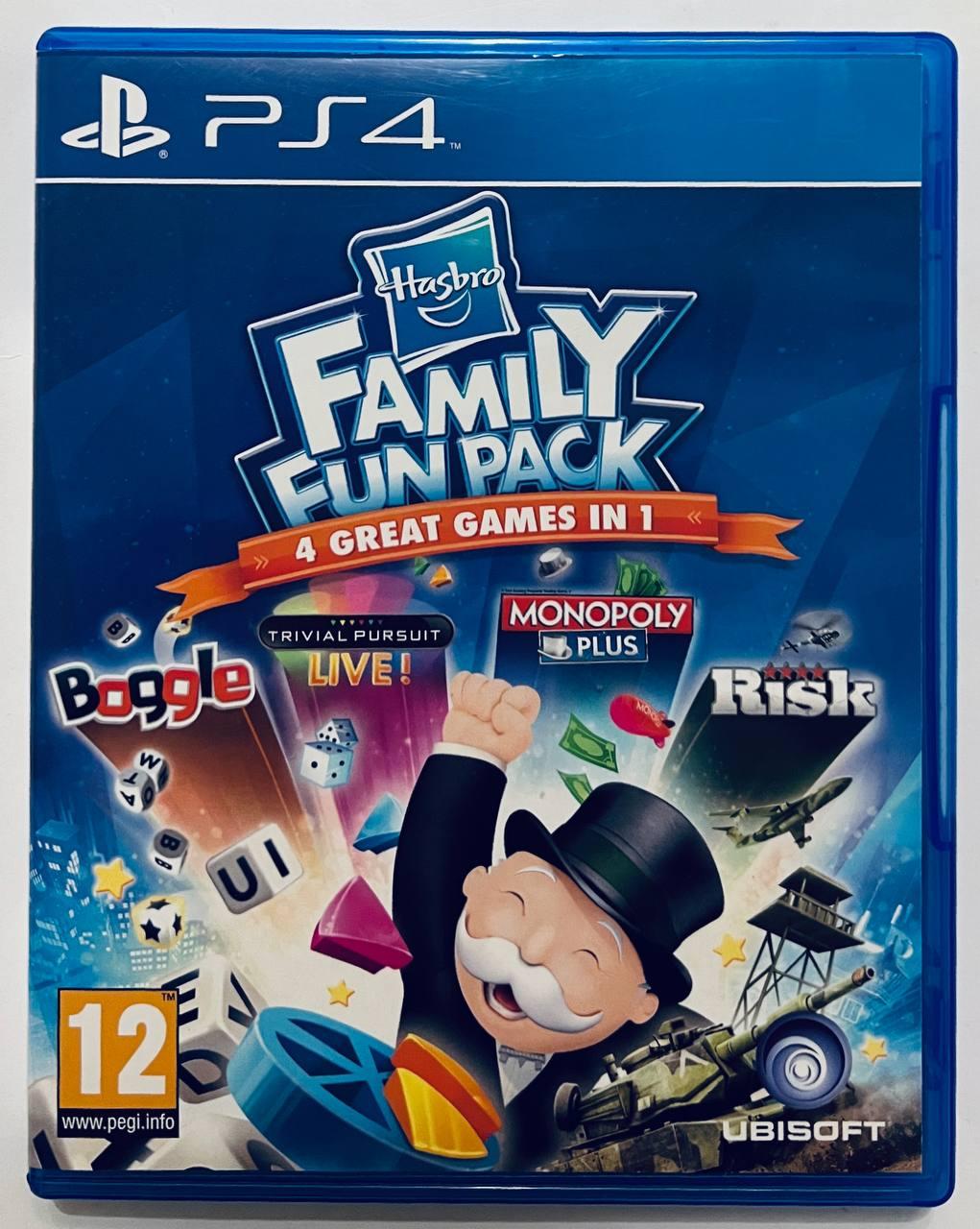 Hasbro Family Fun Pack, Б/У, Русская Версия - Диск для PlayStation 4 — Купить Недорого на Bigl ...