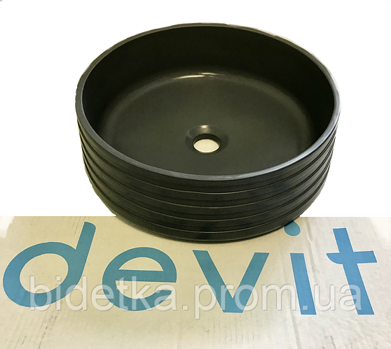 Купити Раковина DEVIT ALLROUND 1512137G NEW графит, ціна 4975 ₴ - Prom.ua (ID# 1723567043)