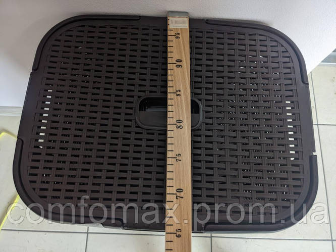 Корзина для білизни Ротанг 50л АЛЕАНА темно коричнева Id 1723580479 цена 538 ₴ купить