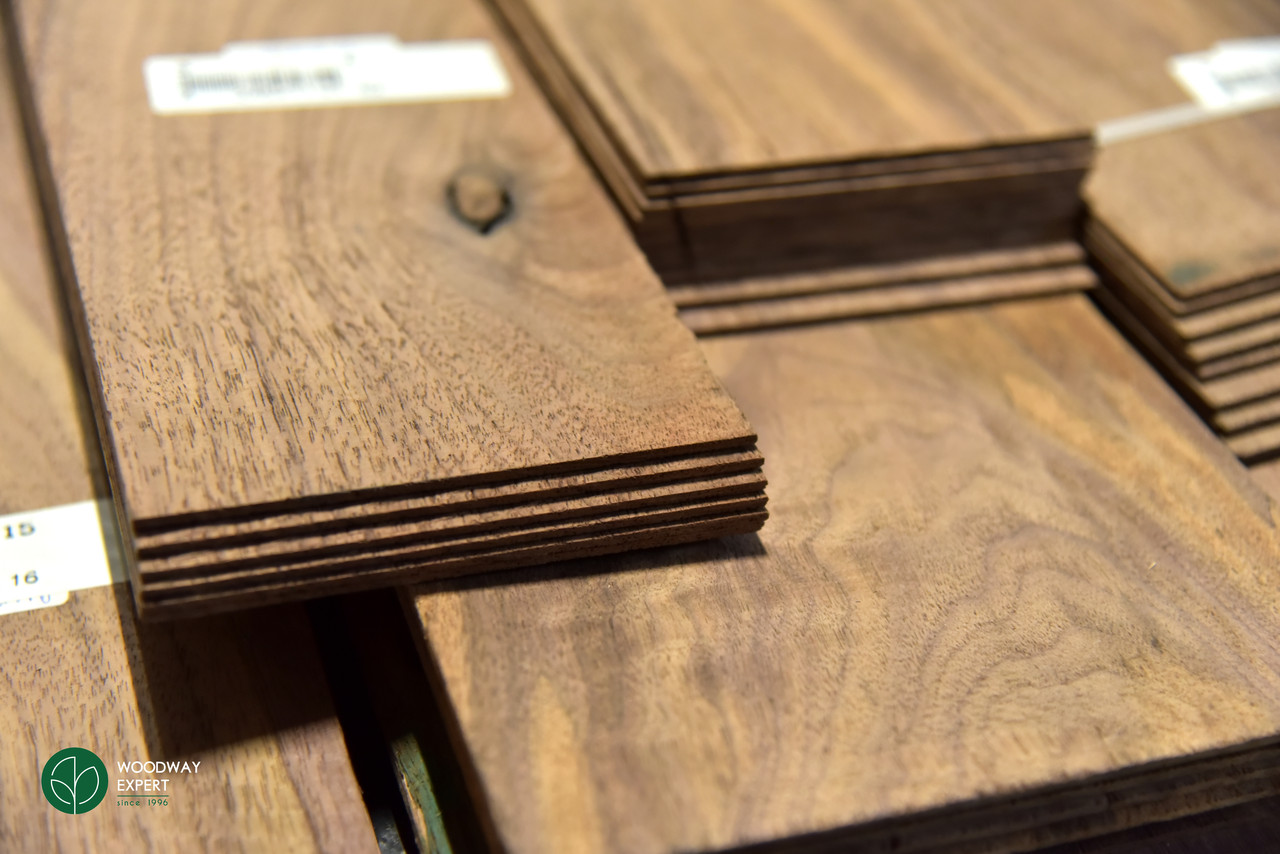 Пиленый шпон ореха американского (ламель) поштучно | 2.5 мм, 4.5 мм ...