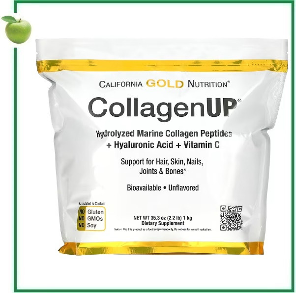 Купить California Gold Nutrition, CollagenUP, морской коллаген ...