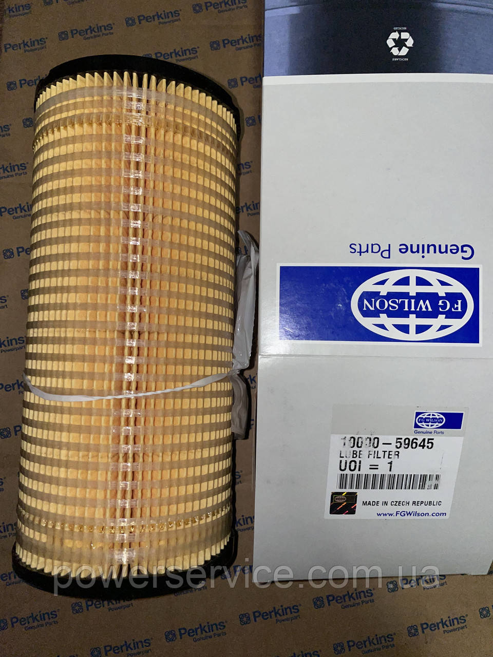 Масляний фільтр 10000-59645,CH10929 Perkins,Перкінс (ID#1723759120 ...
