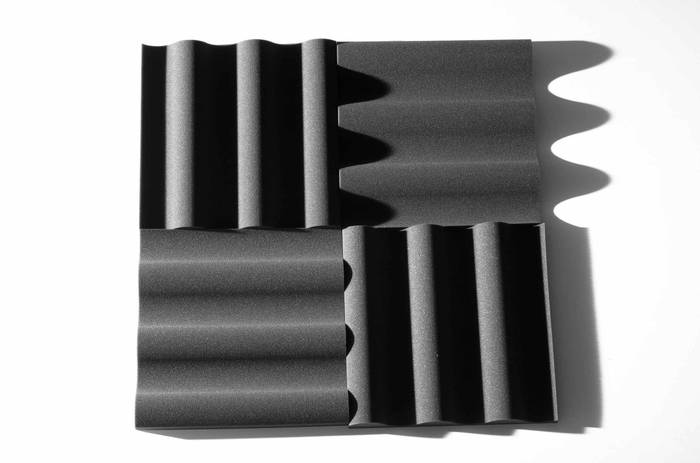 Панель из акустического поролона Ecosound VOLNA XL 50 50х50 см Черный ...