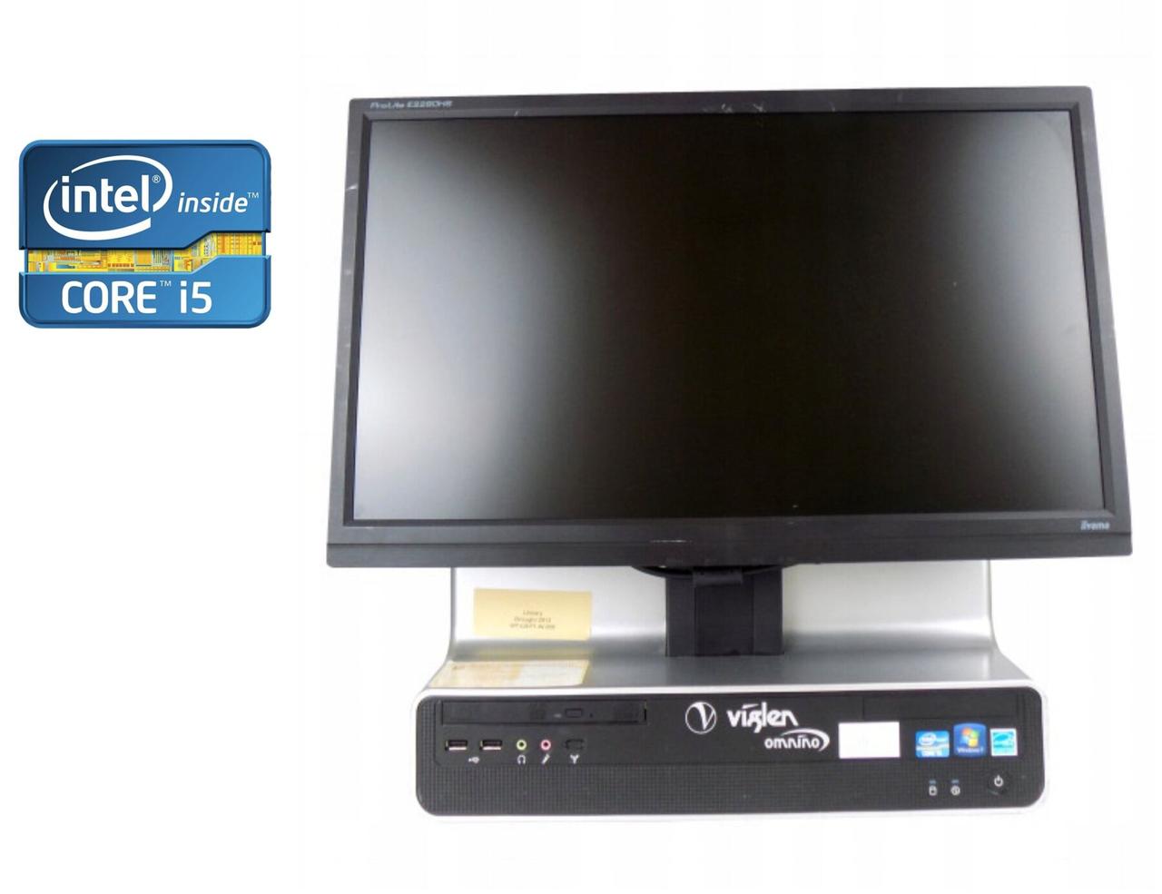 Моноблок Viglen 4/22"/Core i5-650 2 ядра по 3.2GHz/8GB DDR3/500GB HDD ...