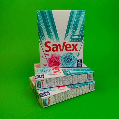 Купить Порошок стиральный ручная стирка универсальный Savex ассорти ...